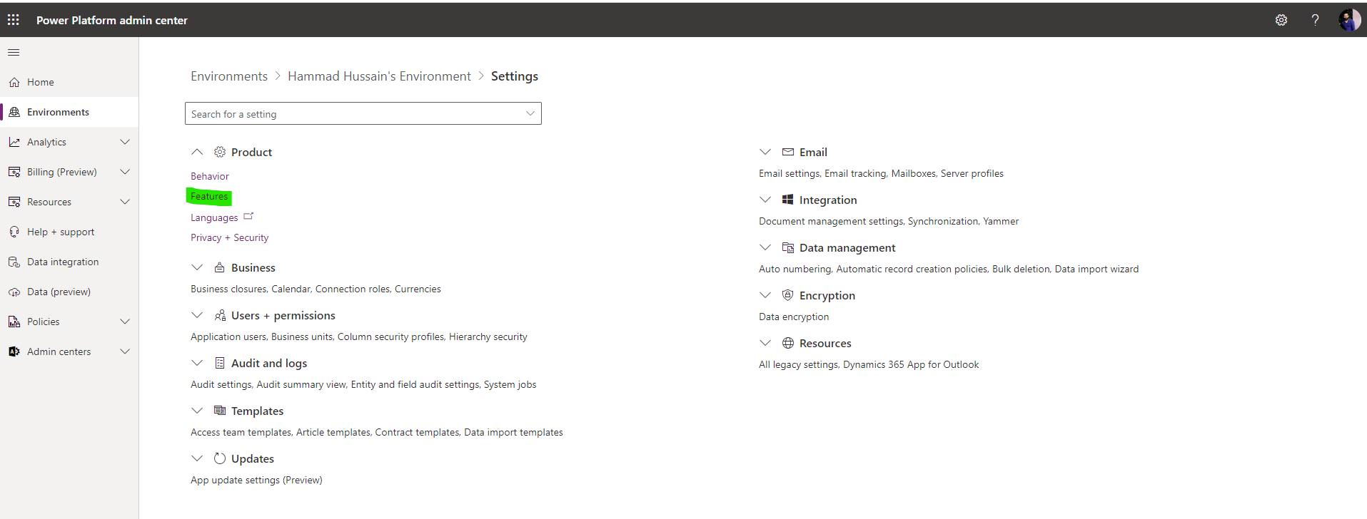 Dataverse Search in Dynamics 365